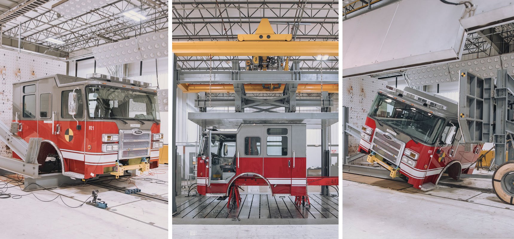 Fire Truck Cab Safety: Maintaining Cab Mounts In A Collision Test