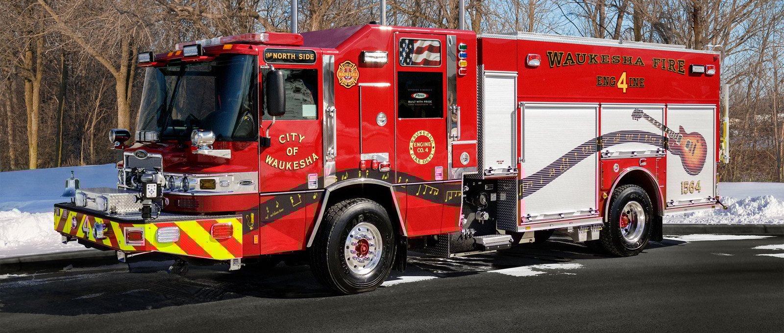 How Custom Fire Truck Graphics Transformed A Local Fleet