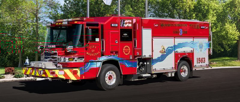 How Custom Fire Truck Graphics Transformed A Local Fleet