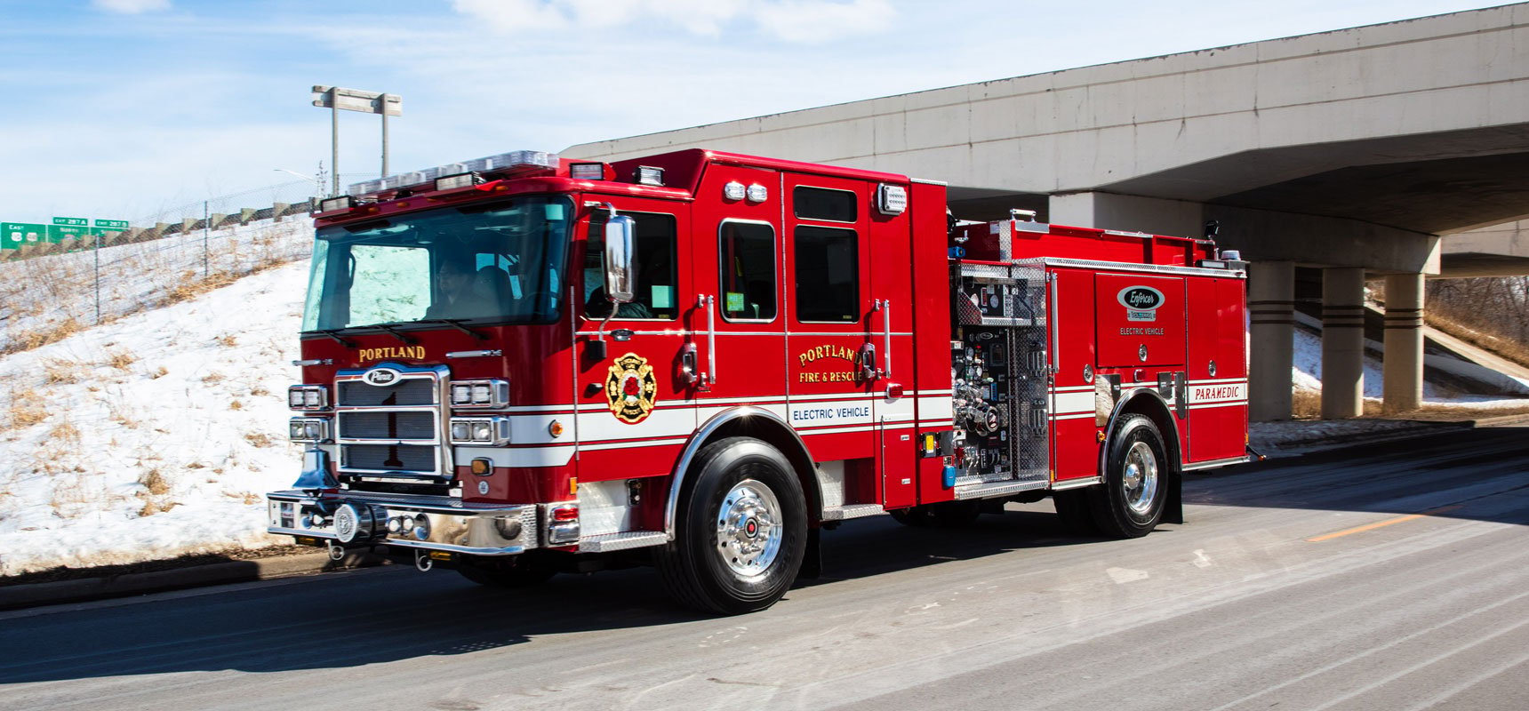 Volterra® Electric Fire Truck | Pierce Mfg