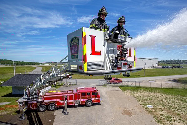 100' Heavy-Duty Steel Aerial Platform | Pierce Mfg