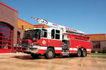 Snozzle High-Reach Extendable Turret Aerial Water Tower | Pierce Mfg
