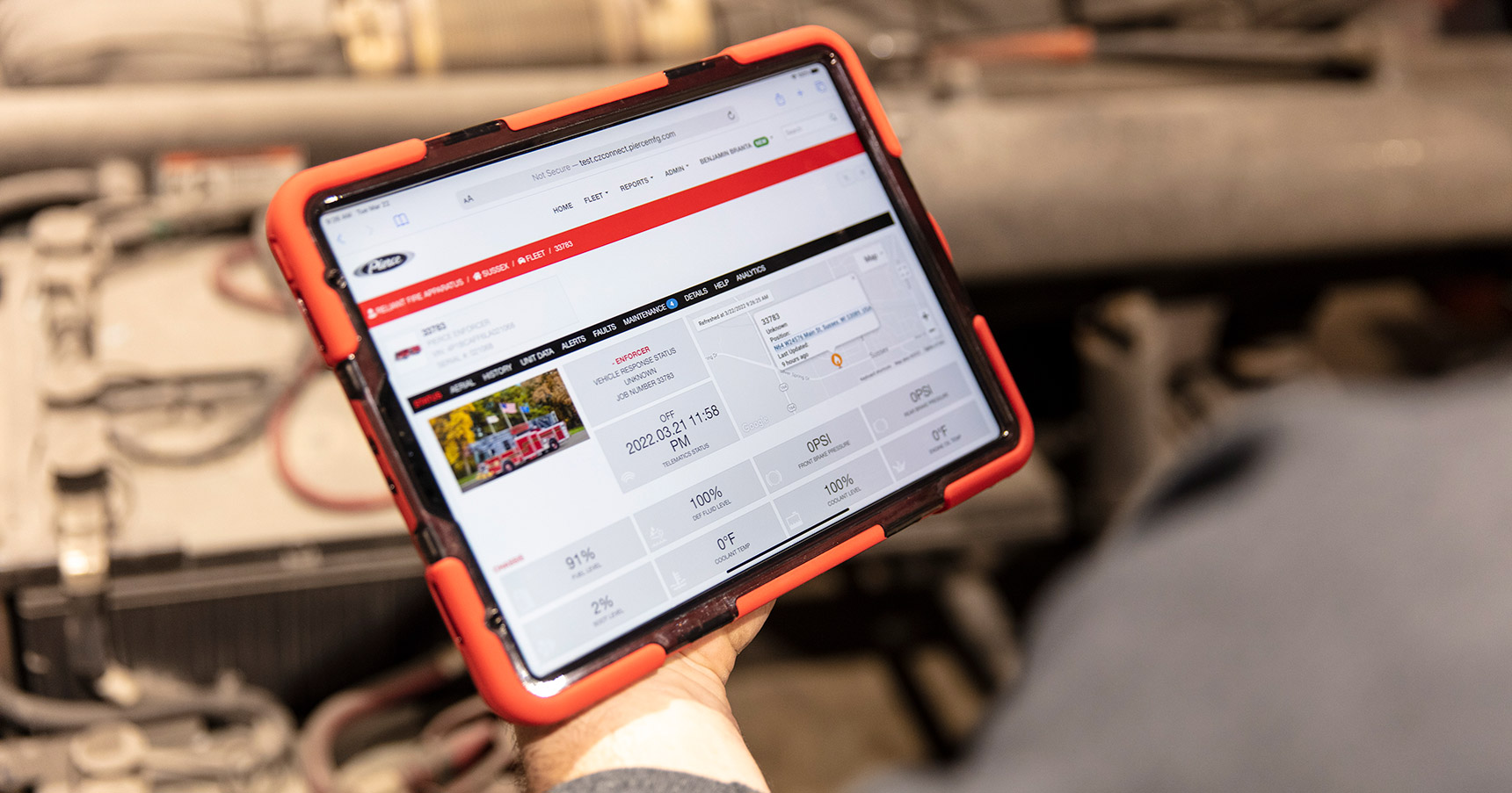 Benefits of Fire Truck Telematics for Fire Departments