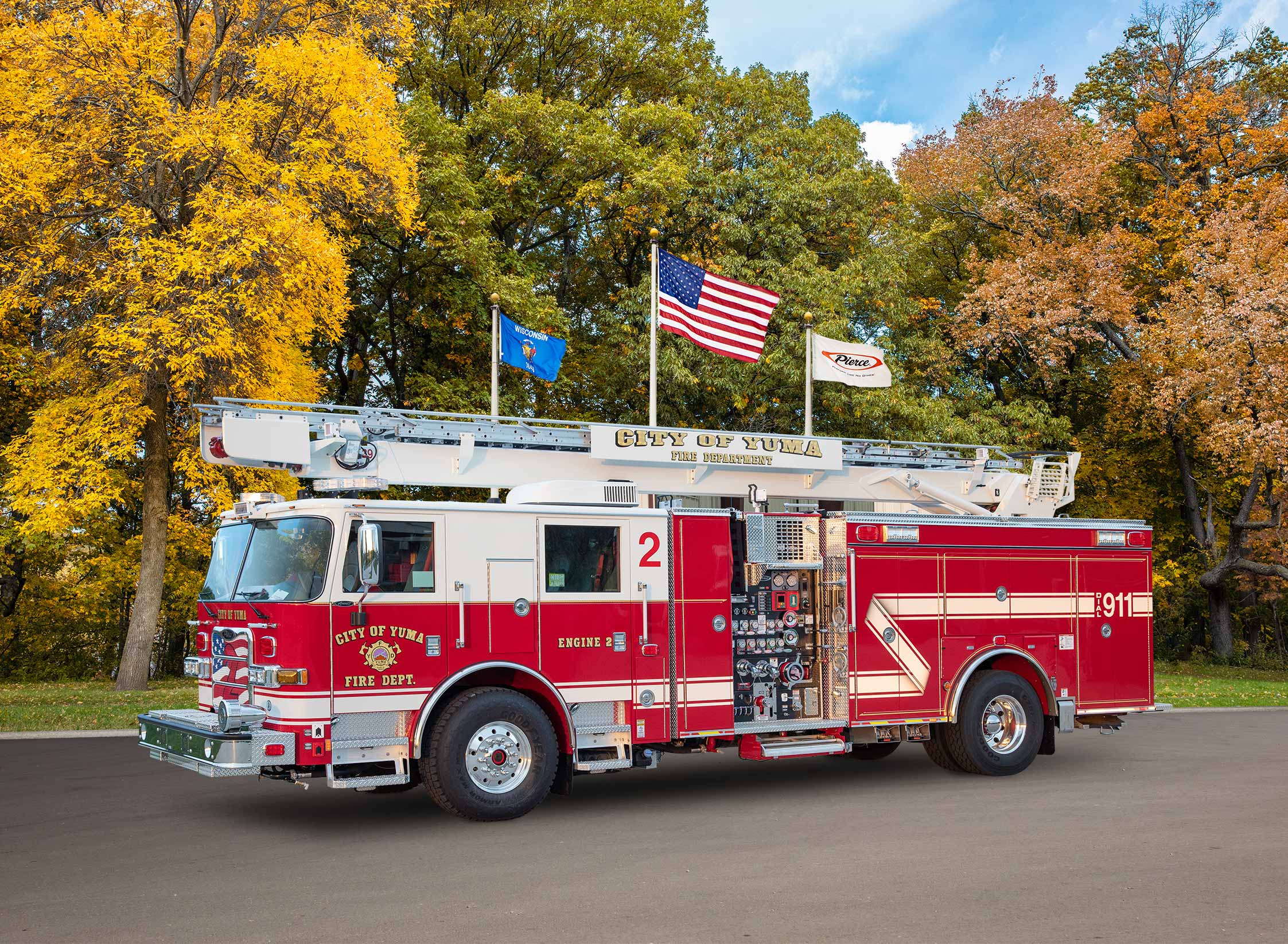 Aerial Water Towers | Pierce Mfg