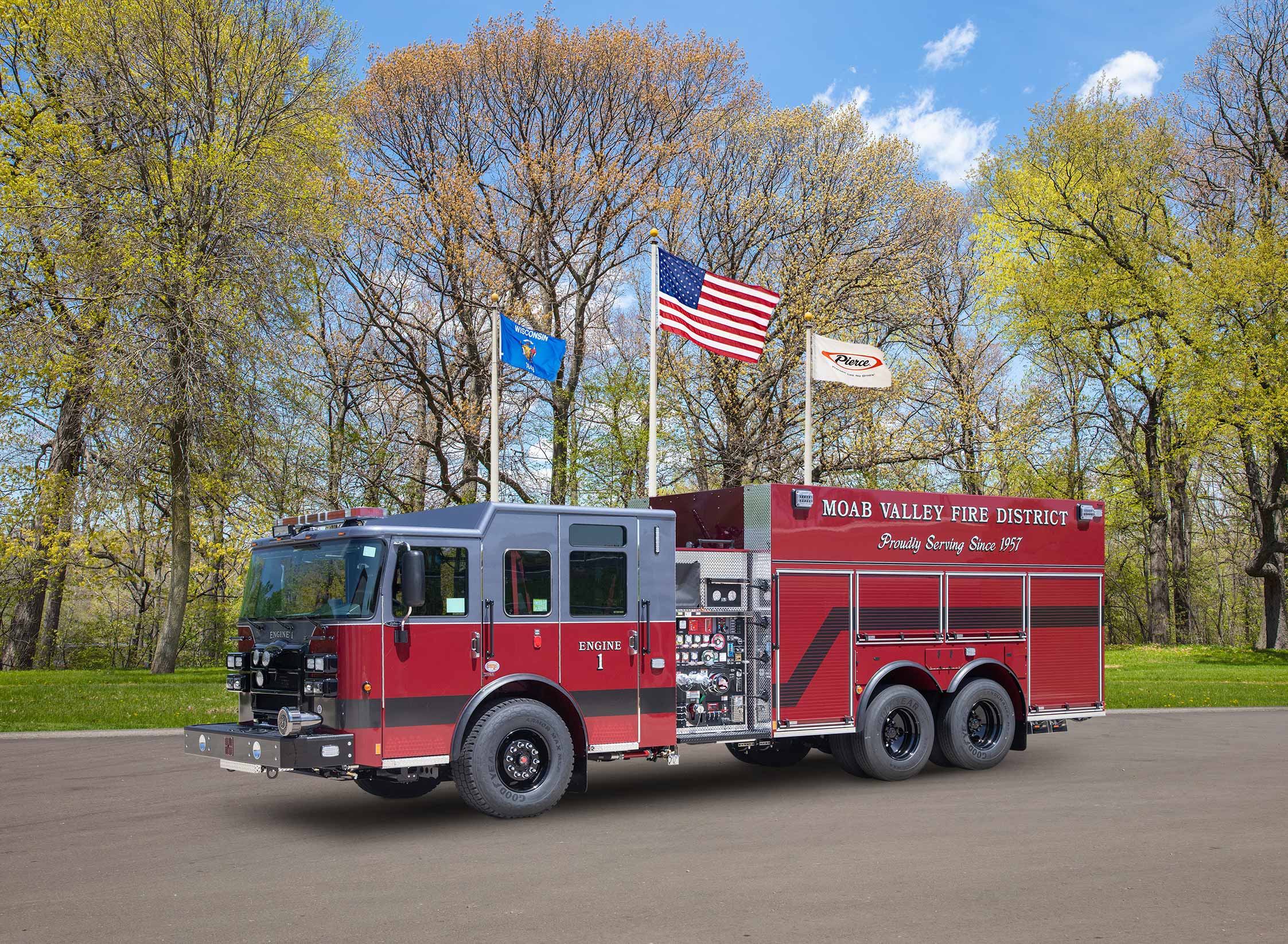 Custom Dry Side Tanker | Pierce Mfg