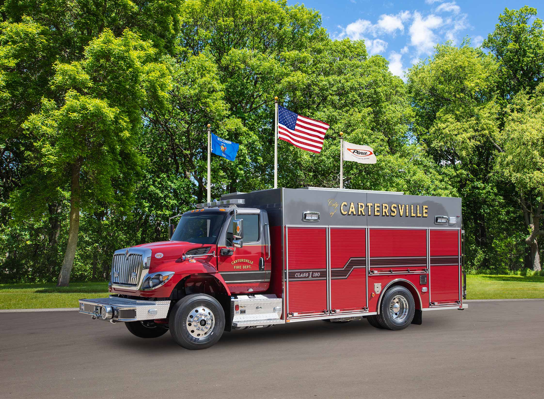International | Commercial Fire Truck Chassis | Pierce Mfg