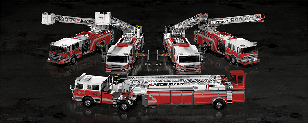 Pierce Ascendant Class Of Aerials Are Introduced At Fire Department ...