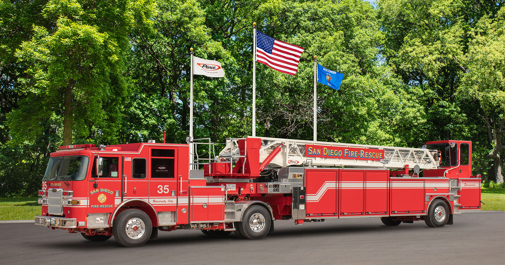 City of San Diego Fire-Rescue Department Includes Pierce Volterra ...